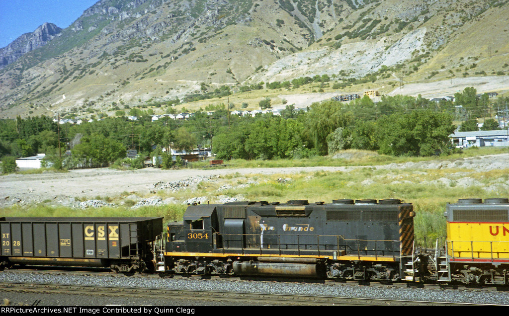 DRGW 3054,August 2000.